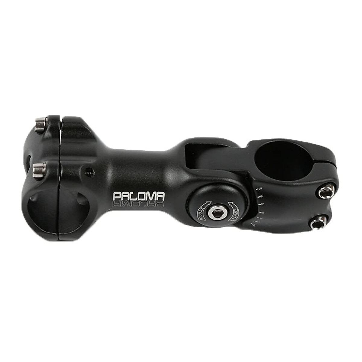 catazer MTB Bicycle Stem Adjustable 0~60 Degree Handlebar Tube Stem for Most Bike Road Bike MTB BMX 25.4 28.6 31.8 Stem 90-130mm (28.6x31.8x120mm)