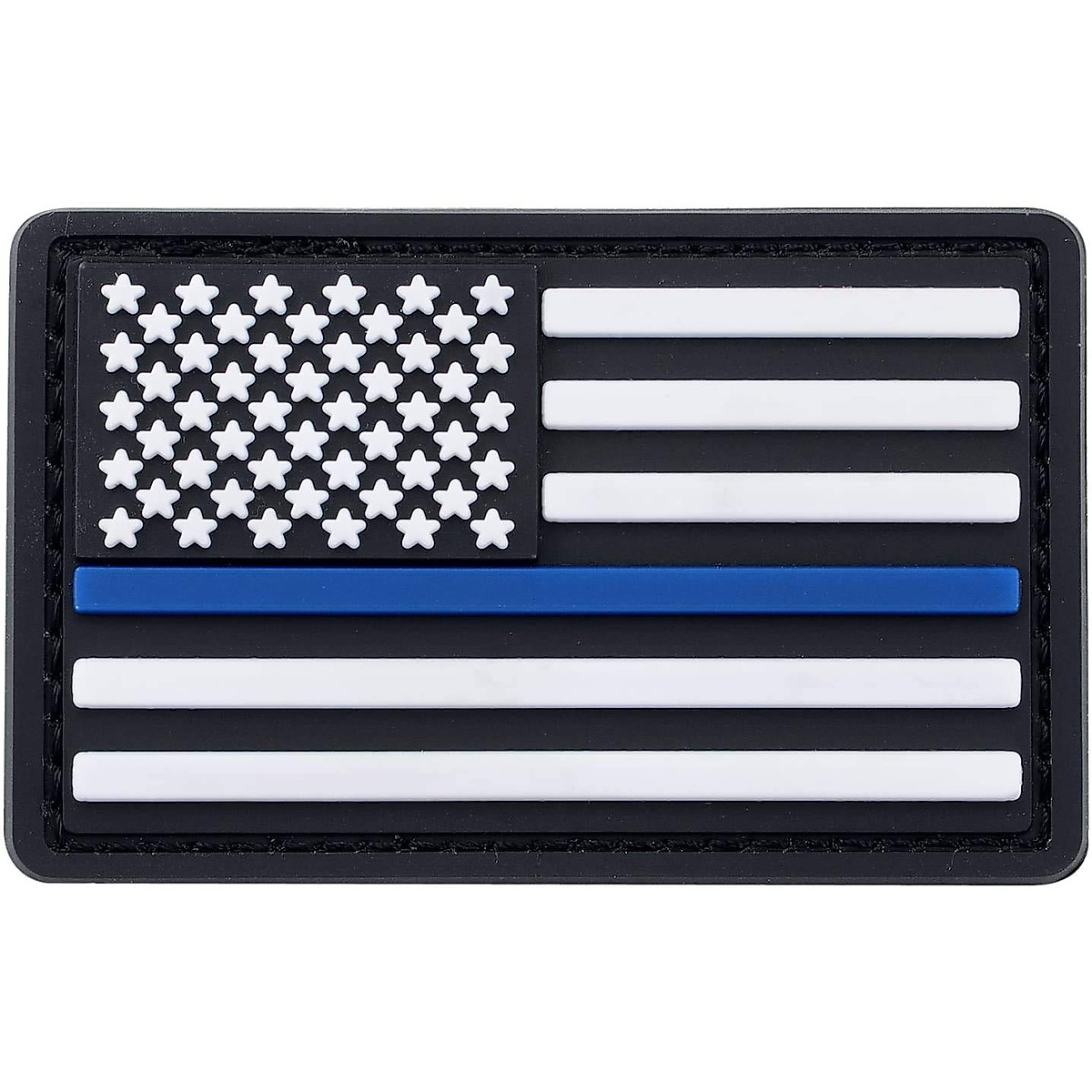Raiseek Thin Blue Line Flag Gun Mat Gun Cleaning Mat of USA 11"x17"