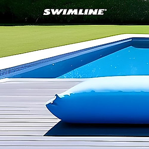 SWIMLINE HYDROTOOLS Air Pillow For Above Ground Pools Cover Winterizing | 4 x 4 ft Cushion Swimming Pool Closing Winter Kit | Cold Resistant Ice Equalizer Thick Pool Pillows Accessories | 1144 ACC44