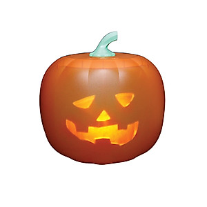 Mindscope Jabberin Jack Talking Animated Pumpkin with Built in Projector & Speaker Plug'n Play