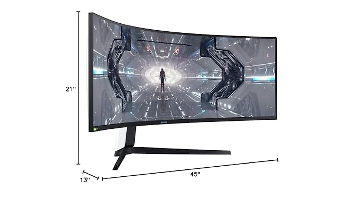 Samsung Odyssey 49-Inch QHD Curved Gaming Monitor | Renewed