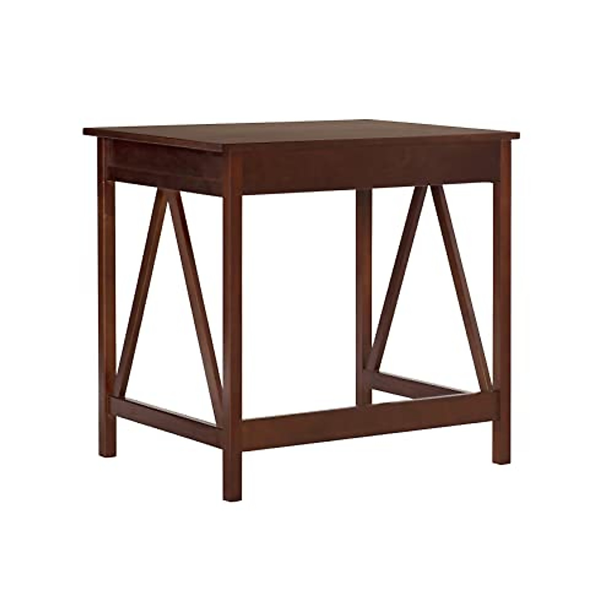 Linon Home Dcor Titian Laptop Desk, Antique Tobacco, 31.5" W x 24.02" D x 30" H