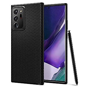 Spigen Liquid Air Armor Designed for Samsung Galaxy Note 20 Ultra 5G Case (2020) - Matte Black