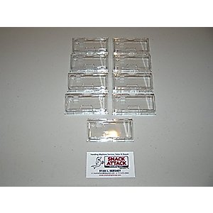Dixie Narco 276E, 501E, 522E & 600E SODA Vending Machine (9) Selection Buttons 1 3/4" x 3 1/2" / Free Ship!