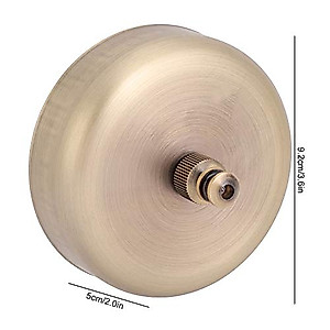 Beufee Retractable Clothesline Clothes Dryer, Stainless Steel Wall Mounted Clothesline Rope Shower Clothes Line for Home Camping Outdoor Indoor(Bronze)