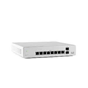 Meraki Cloud Managed MS220 Series 8 Port Gigabit PoE Switch - 8x 1GbE Ports - MS220-8P