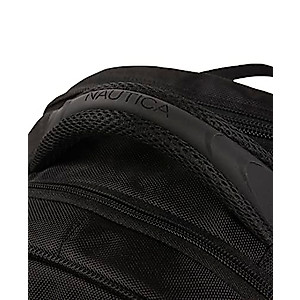 Nautica Ensign Business Backpack, Black, One Size