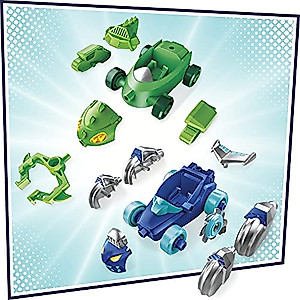 PJ Masks Toys PJ Launching Seeker Car Playset with Sounds, 2-in-1 Vehicle and Car Launcher, Preschool Toys for 3 Year Old Boys and Girls and Up