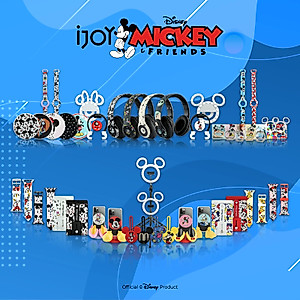 Disney Mickey Mouse Wireless Charging Pad- Wireless Charging Station Universally Compatible with All Qi Enabled Devices- Mickey Mouse Gifts for Adults and Fans of All Ages