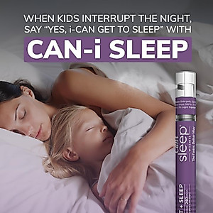 Sleep Fast & Longer - Vitamin Spray Can I Sleep Natural Sleep Aid with Melatonin, GABA, & 5-HTP - Nighttime Liquid Melatonin Spray - Advanced Multivitamin for Adults by Can-i Wellness