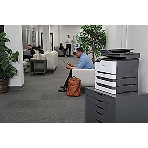 Lexmark MC3426adw Color Laser Multifunction Product with Print, Copy, Fax, Scan and Wireless Capabilities, Plus Full-Spectrum Security and Print Speed up to 26 ppm* (40N9360), White, Small