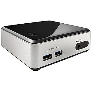 Intel NUC D34010WYK, Mini HDMI, Mini DisplayPort, USB 3.0, 4th Gen Intel Core i3-4010U, Consumer Infrared sensor, Black/white
