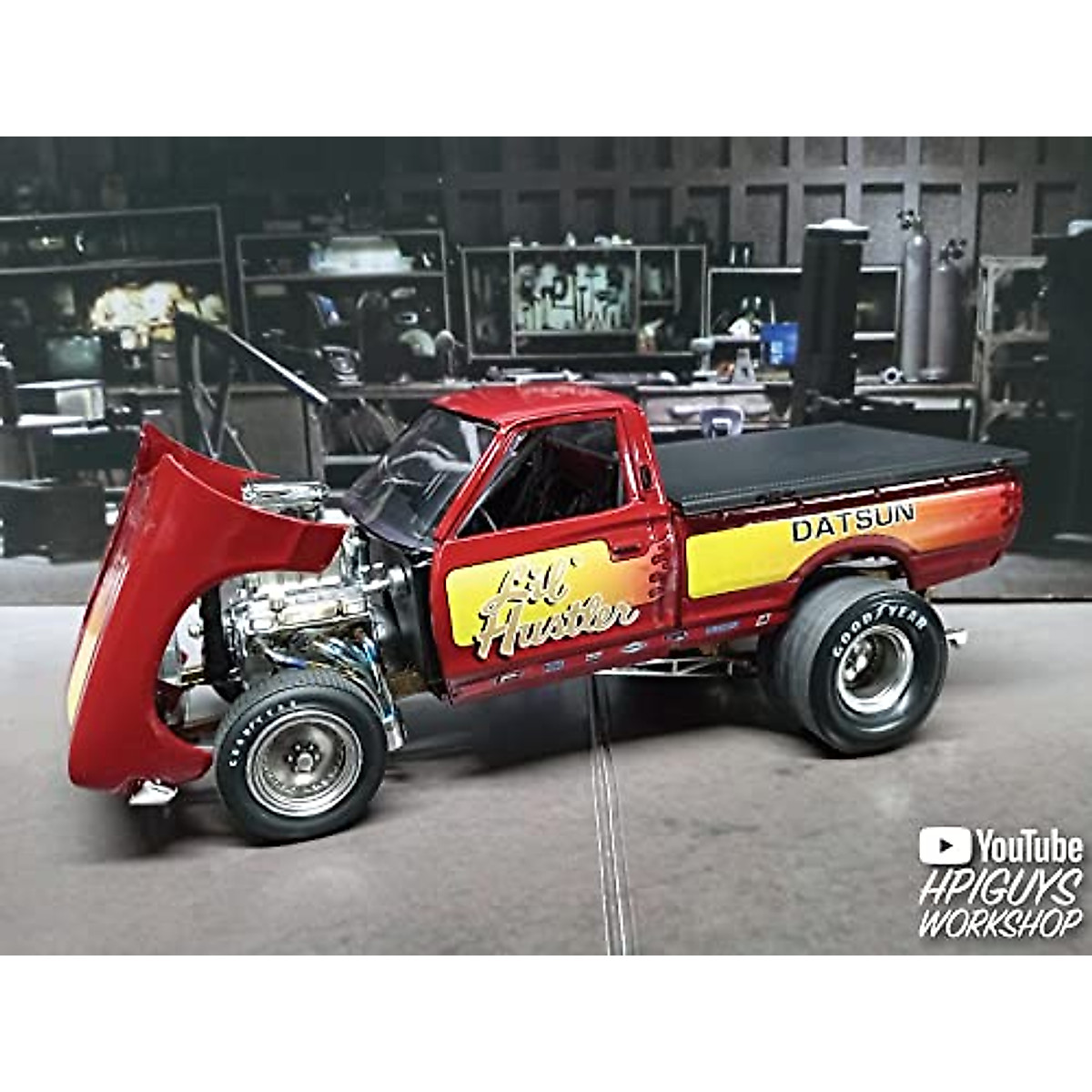 MPC 1975 Datsun Pickup Li'l Hustler 1:25 Scale Model Kit