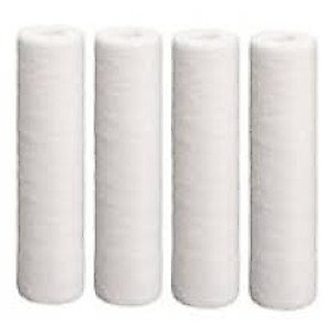 Compatible to 9-7/8" Purtrex Sediment Depth Filter - 5 Mic (PX05-9 7/8) 93023, 4 Pack by CFS