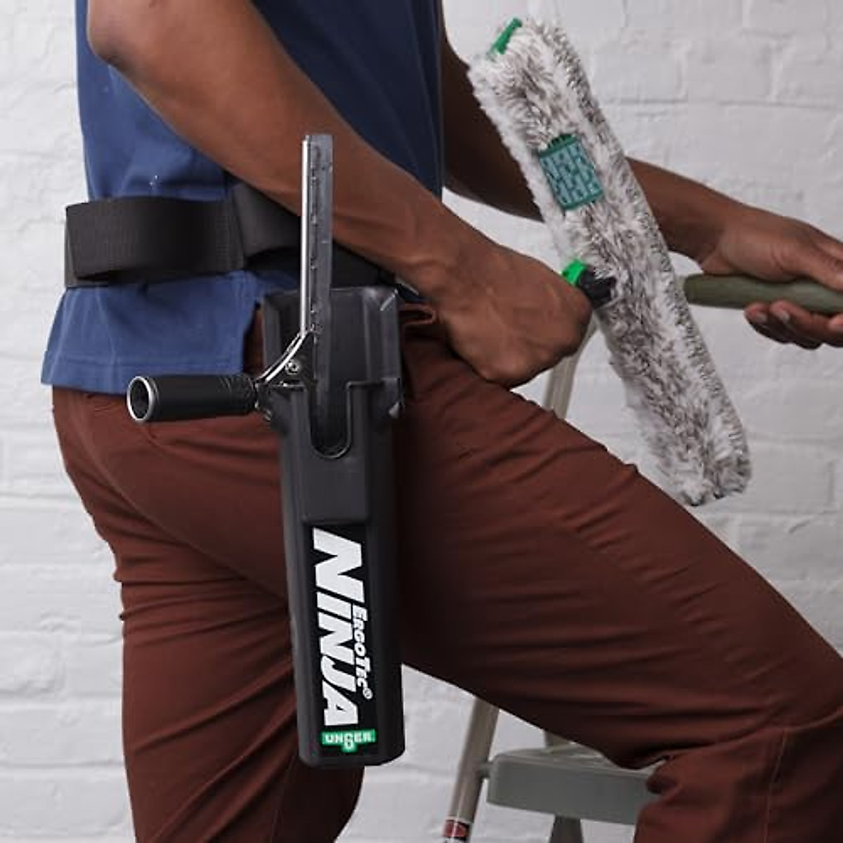 Unger Commercial BB010 ErgoTec Ninja Bucket On A Belt Holder (Case of 5)