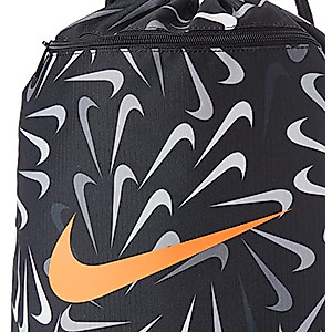 Nike Brasilia Training Gymsack (Black/Black/Kumquat, Misc)