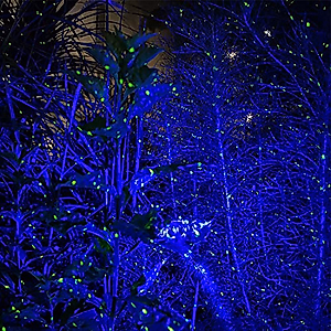 Lunmore Firefly Garden Lights Star Projector Laser Christmas Lights