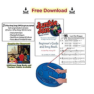 Panyard Jumbie Jam Authentic Steel Drum Kit Chrome Finish with Tube Floor Stand