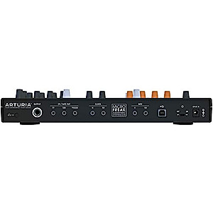 Arturia MICROFREAK Synthesizer Keyboard BUNDLE with Arturia Gooseneck Mic, 6ft Pig Hog MIDI Cable, Power Adapter, 2X MIDI Adapters & Polishing Cloth - Analog Synth, Synthesizer & Workstation Keyboards