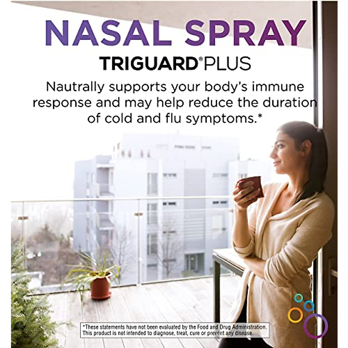 TriGuard Plus Colloidal Silver Nasal Spray with Olive Leaf Extract & Elderberry Extract | Sinus Treatment, Nose Spray & Immune System Booster 2 oz / 60ml