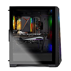Skytech Gaming Skytech Chronos Gaming PC Desktop – Intel Core i5 12600K 3.7 GHz, NVIDIA RTX 3080, 1TB NVME SSD, 16GB DDR4 RAM 3200, 850W Gold PSU, 11 AC Wi-Fi, Windows 11 Home 64-bit