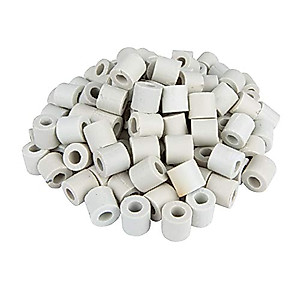 MarineLand Ceramic Filter Rings 140 Count, Supports Biological aquarium Filtration, Fits C-Series And Magniflow, 140 rings (PA11484)