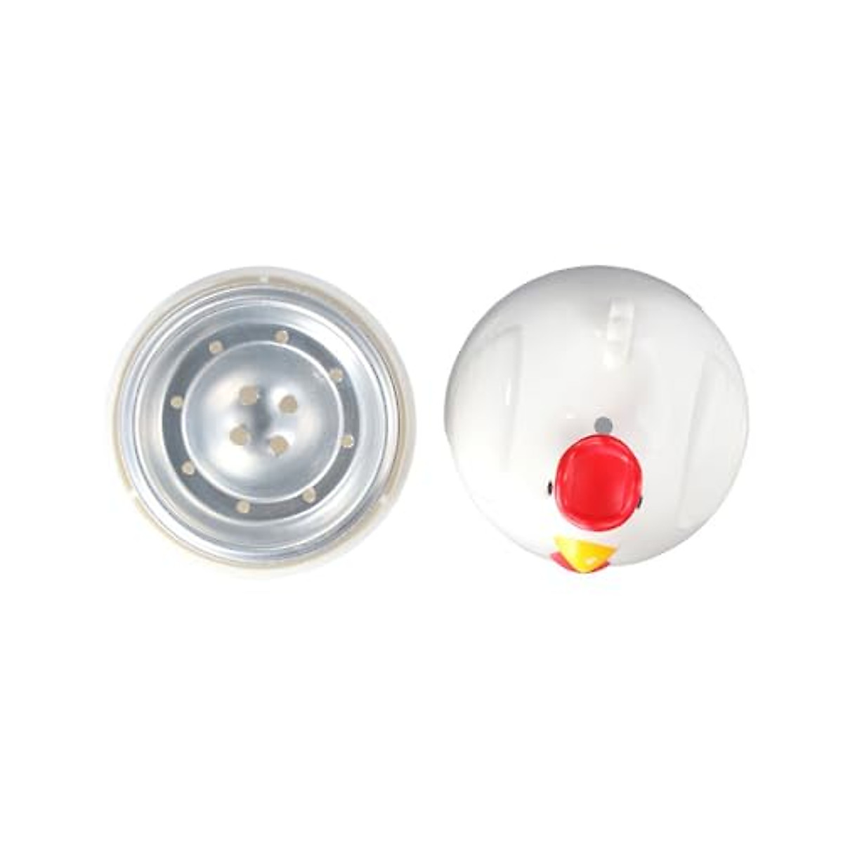 Microwave Egg Boiler,Chicken Shaped Microwave Egg Steamer Cooker Boiler Steamer Gadgets Cook Soft and Hard Boiled Egg Kitchen Tool