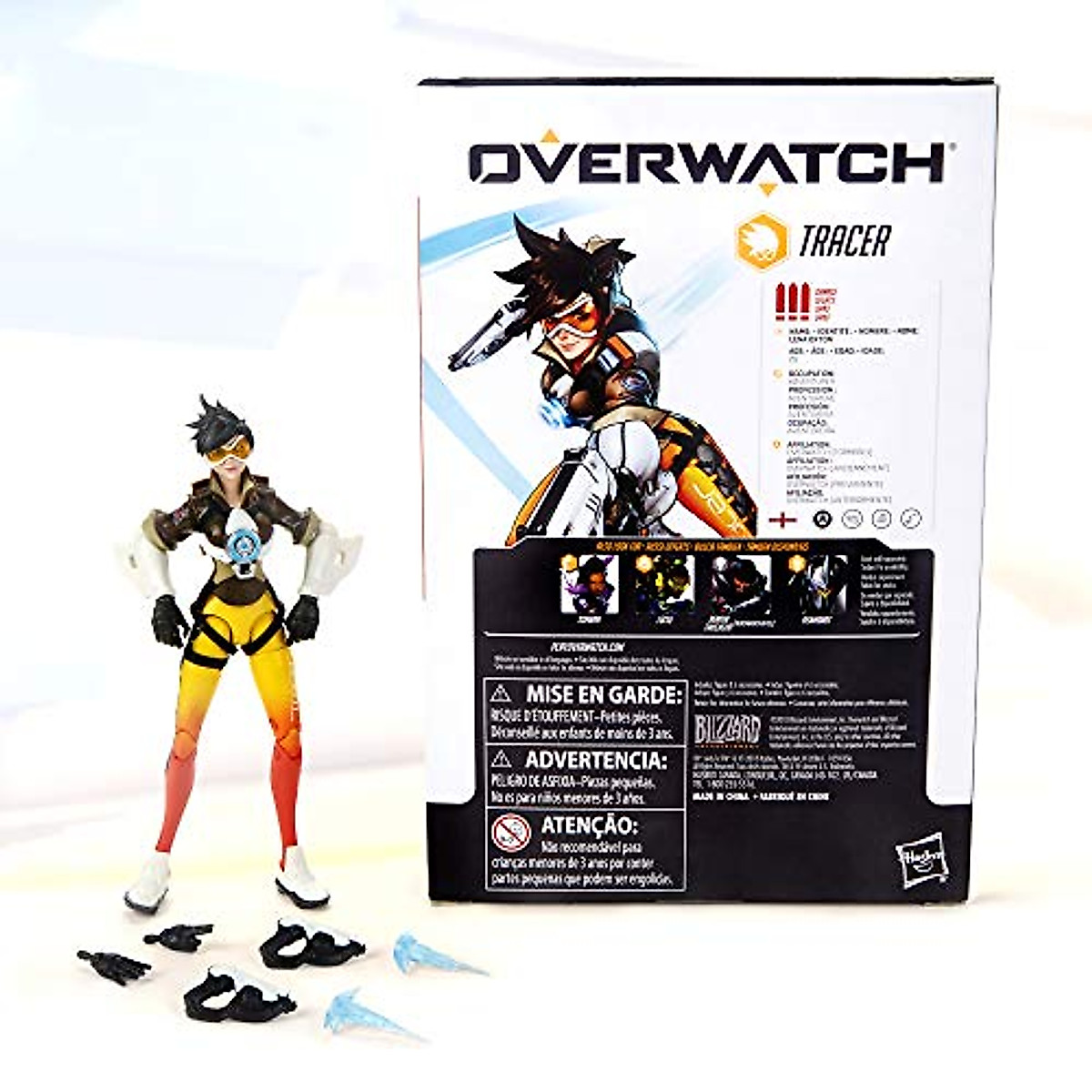 Hasbro Toys Overwatch Ultimates Series Tracer 6" Collectible Action Figure