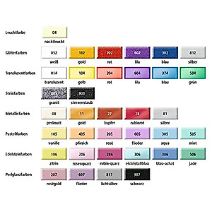 Staedtler FIMO Effects Polymer Clay - -Oven Bake Clay for Jewelry, Sculpting, Translucent White 8020-014