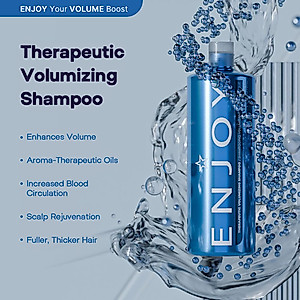 Enjoy Therapeutic Volumizing Shampoo and Conditioner 10.1 oz Duo Set