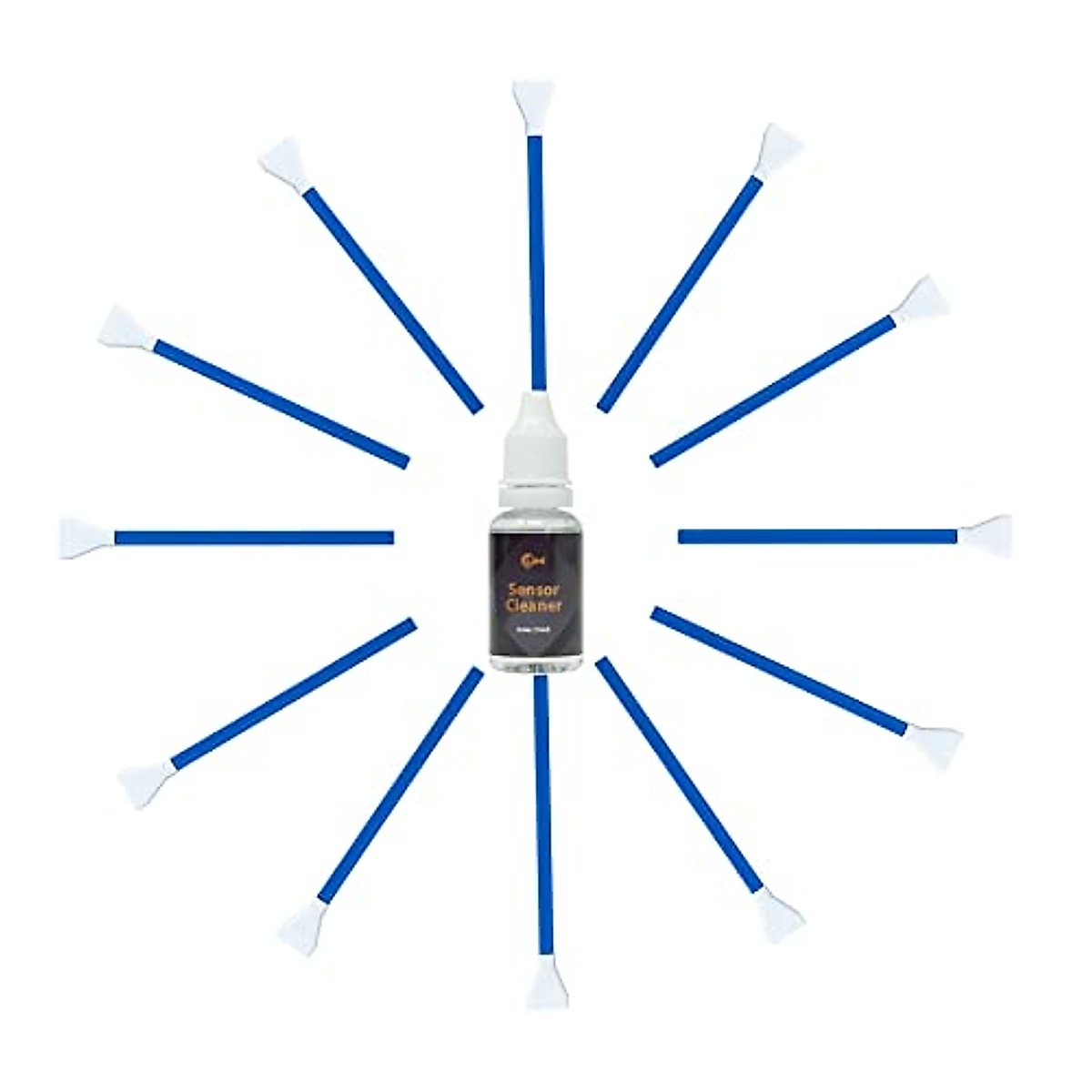 UES APC-C Camera Sensor Cleaning Kit for DSLR and Mirrorless Cameras (12 Swabs and 15ml Cleaner)