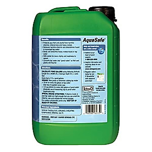TetraPond AquaSafe 101.4 Ounces, Makes Tap Water Safe For Pond Fish