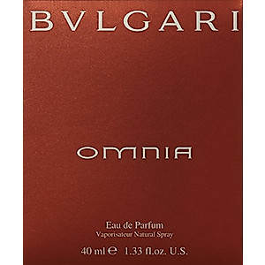 Bvlgari Omnia By Bvlgari For Women. Eau De Parfum Spray Red / Silver 1.33 Ounces