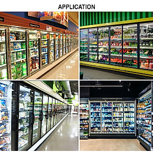 LEDMyplace 18W 4ft LED Freezer/Cooler Tubes T8 V-Shape, 2160 Lumens, 5000k Daylight White, 180° Beam Angle, 100-277V, Tube Lights for Supermarkets Freezer, Grocery Stores, Commercial Freezer Lights