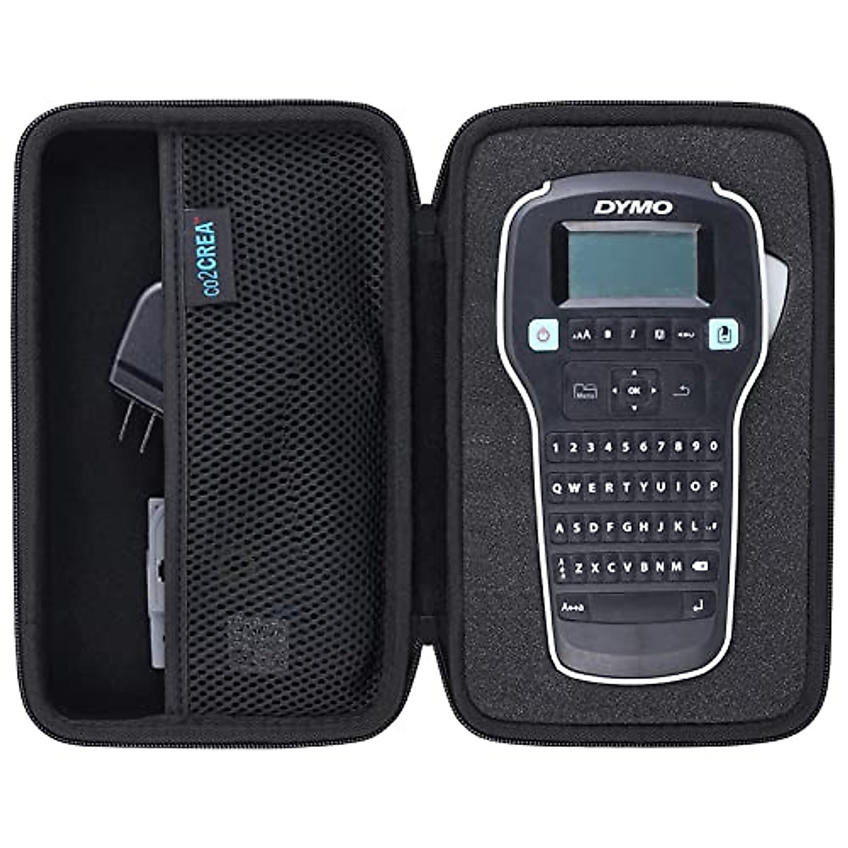 co2CREA Hard Case Replacement for DYMO LabelManager 160 / DYMO LabelManager 280 Rechargeable Portable Label Maker