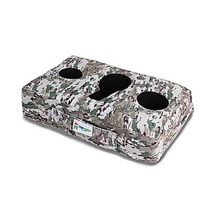 Cup Cozy Pillow (Camo)- The World's Best Cup Holder! Keeps Drinks Close.Stops Spills.Use it on The Couch, Bed, car, RV, Park, Camping, Beach and More!