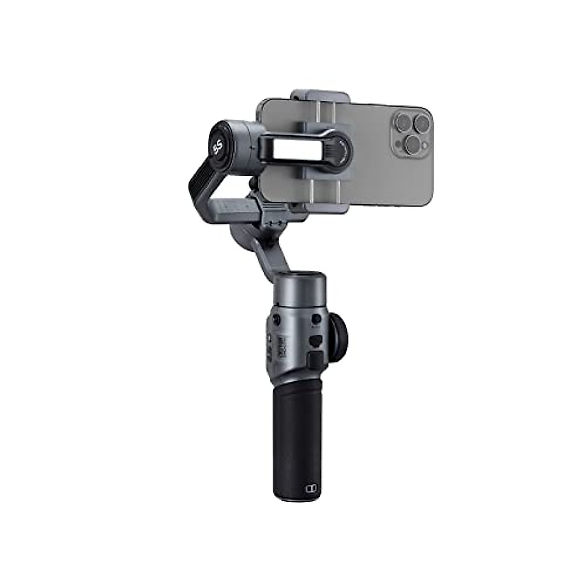 Zhiyun Smooth 5S Gimbal Stabilizer for iPhone 14 Pro Max Plus 13 12 X Xs Xr 8 Android Smartphone Gimbal Portable 3-Axis Handheld Phone Gimbal for Video YouTube Vlogging TikTok zhi yun Smooth 5 Upgrade