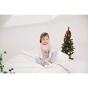 VAENAIT BABY Kids Girls Sleepwear Pajama 2pcs Set Pink Bunny 3T/M