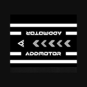 ADDMOTOR Cycling Bicycle Frame Battery Protector Nylon Protection Pad Reflective Protective Cover for Bike Accessories Black (Swordfish Battery(1Pcs))