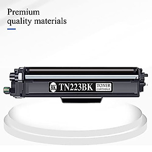 (2 Pack) TN223BK Compatible TN-223BK Black Toner Cartridge Replacement for Brother MFC-L3770CDW Brother MFC-L3710CW Brother MFC-L3750CDW Printer Toner.