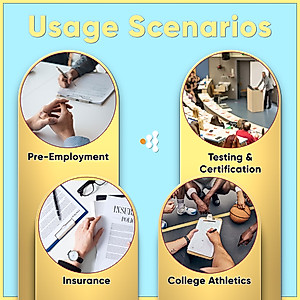 Prime Screen 6 Panel Multi-Drug Oral Fluid Test, One Step Employment and Insurance Testing (AMP, COC, MET, OPI, OXY, THC) EXP 2024-08-24- [5 Pack]