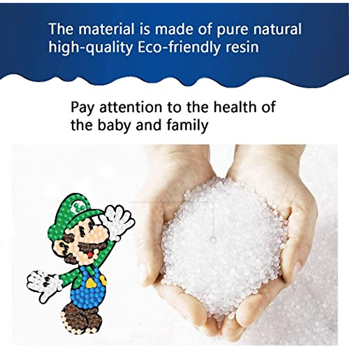 DURVA 5D Diamond Painting Stickers Kits, 12 Pcs Cartoon Anime Theme Diamond Stickers Paint by Numbers Kit, Suitable for Children, Boys and Girls DIY Super Mario Cartoon Theme Stickers