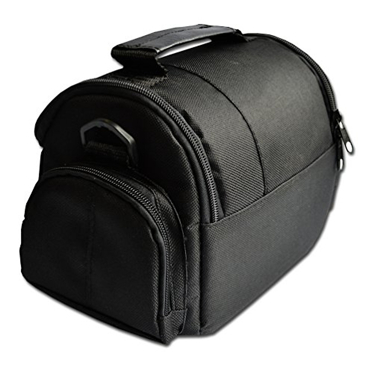 Well Padded Fitted Compact Medium DSLR Camera Case Bag w/ Zippered Pockets and Accessory Compartments for Canon EOS Rebel T8i T7 T7i T6i T6S T5i T5 T4i T3i SL1 EOS 90D 80D 0D 60D 7D 6D 5D 750D 700D
