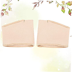 GLEAVI 2pcs half toe sleeve neuroma pad clip board bunion splint metatarsal pads bunion forefoot bunion night forefoot cushion pad heels cushioning pads Toes Separator protector High heel