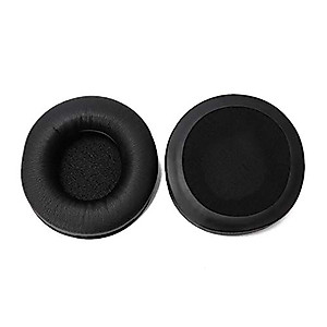 VEKEFF Replacement Earpads Cushion Ear Pads Seals for JBL SYNCHROS E50BT E50 S500 S700 Wireless Headphones (Black)
