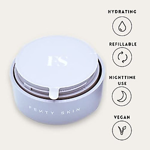 Fenty Skin Instant Reset Overnight Recovery Gel-Cream - Hydrating Night Face Moisturizer with Hyaluronic Acid, Facial Skin Care for Fine Lines, Wrinkles, Dry and Dull Skin