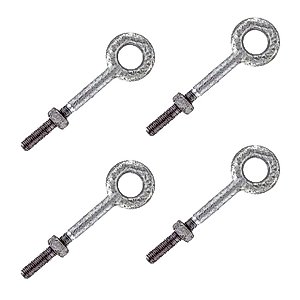 US Cargo Control 3/4" x 6" Galvanized Eye Bolt - 4 Pack