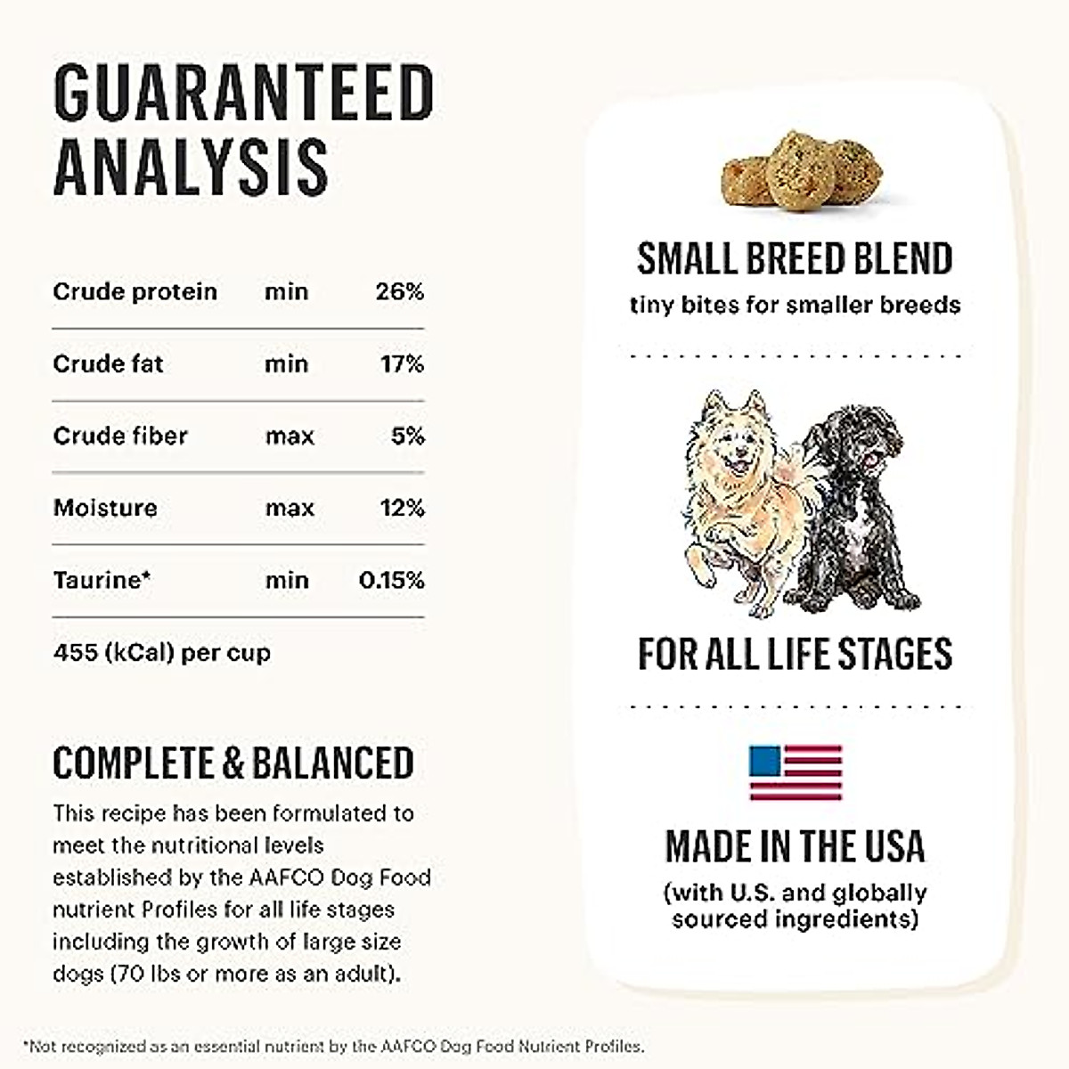 The Honest Kitchen Whole Food Clusters Small Breed Grain Free Beef Dry Dog Food, 10 lb Bag