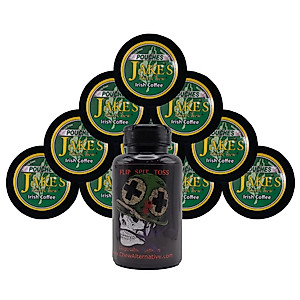 DC Crafts Nation Mud Bud Spittoon Skull Medic with 10 Cans Jake's Mint Chew Irish Coffee Pouches