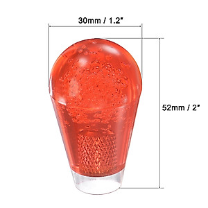 uxcell Ellipse Oval Joystick Head Rocker Ball Top Handle Arcade Game Replacement White Yellow Red Green Blue